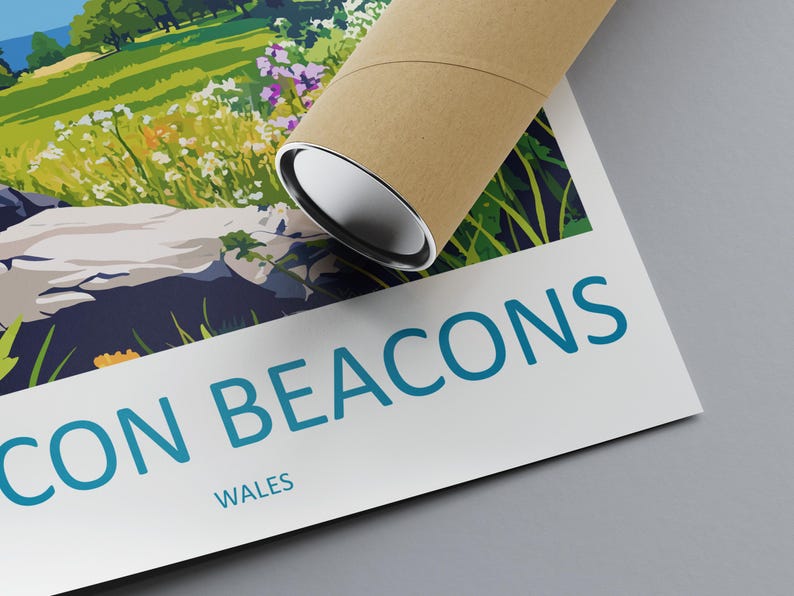 Brecon Beacons Print Brecon Beacons Home Decor Landscape Art Print ...