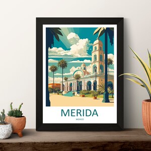 Merida Travel Print Wall Art Merida Wall Hanging Home Decoration Merida ...
