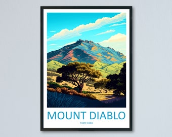 Mt Diablo - Etsy