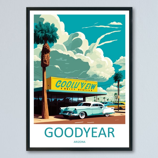 Goodyear Poster - Etsy