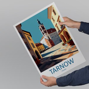 Tarnow Travel Print Wall Art Tarnow Wall Hanging Home Décor Tarnow Gift ...