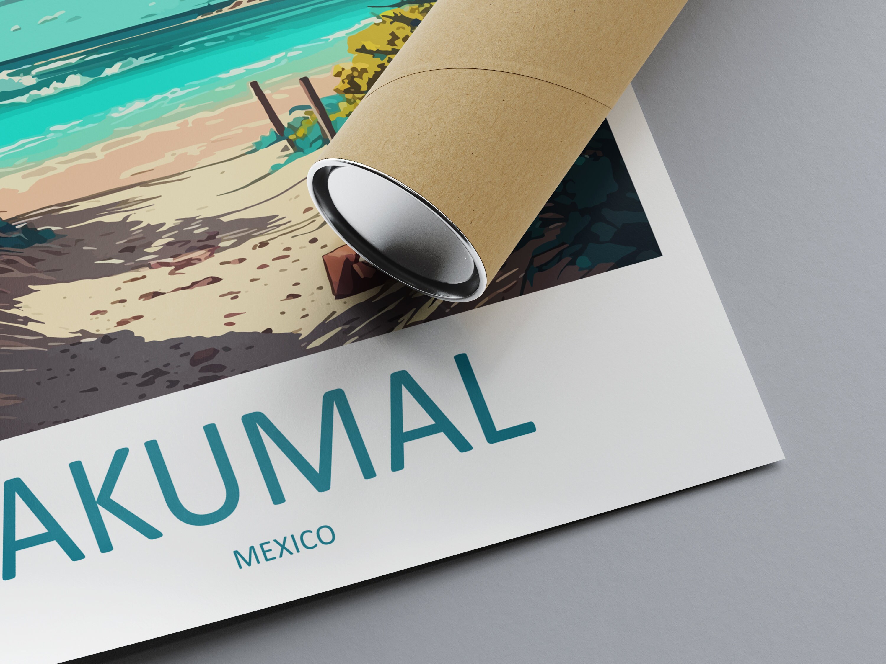 Akumal Travel Print Wall Art Akumal Wall Hanging Home Decoration Akumal ...