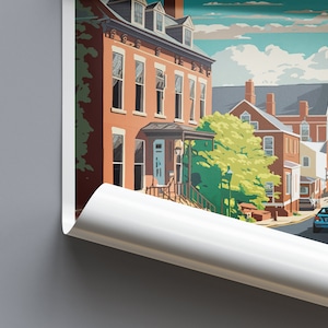 West Chester Travel Print Wall Art West Chester Wall Hanging Home Décor ...