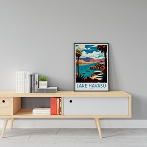 Lake Havasu Travel Print Wall Art Lake Havasu Wall Hanging Home Décor ...