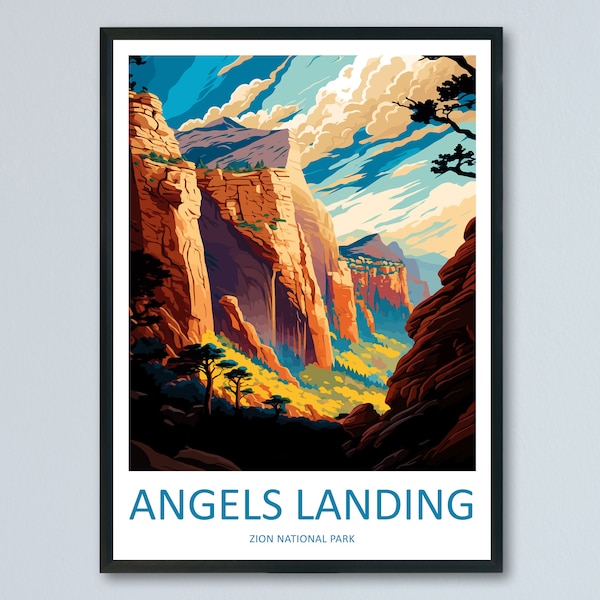 Angels Landing Art - Etsy