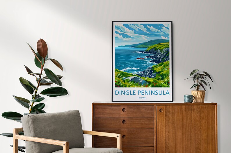 Dingle Peninsula Print Dingle Peninsula Home Decor Landscape Art Print ...