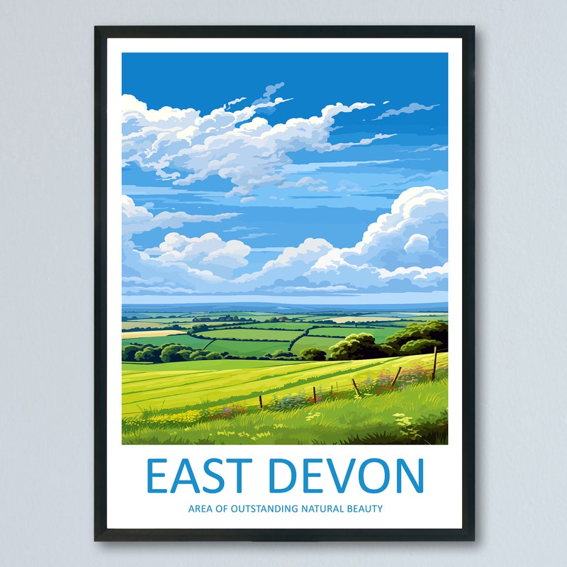 East Devon Posters - Etsy UK