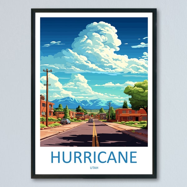 Hurricane Poster - Etsy