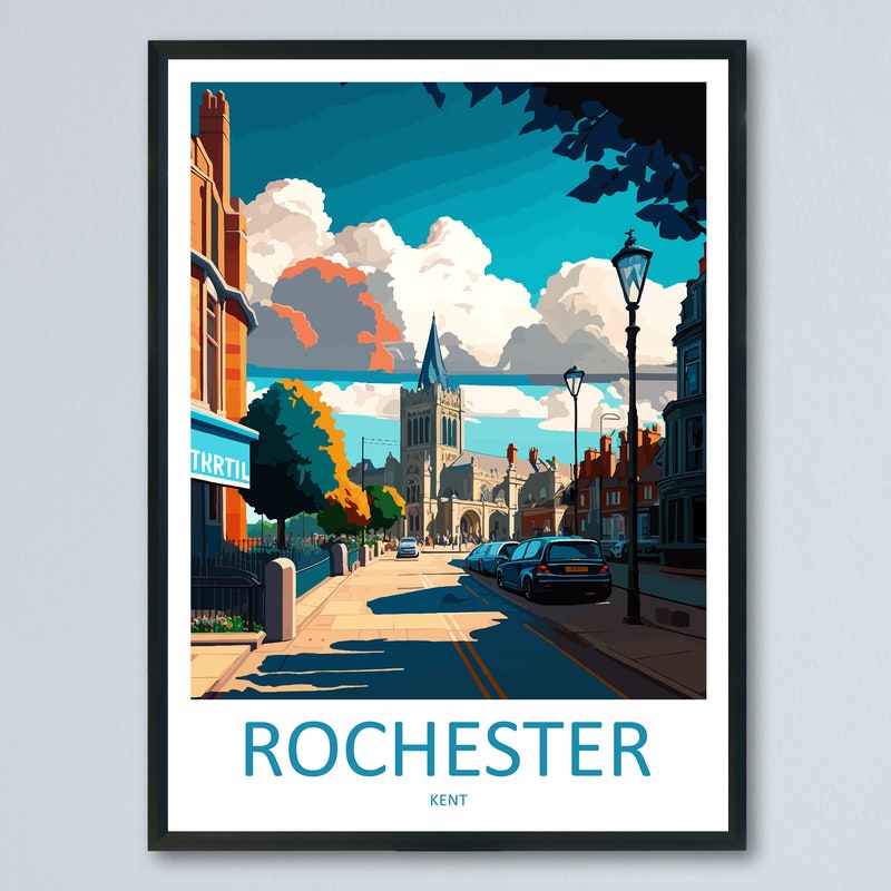 Kent Poster - Etsy UK