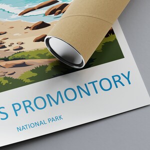 Wilsons Promontory National Park Travel Print Wall Art Wilsons ...