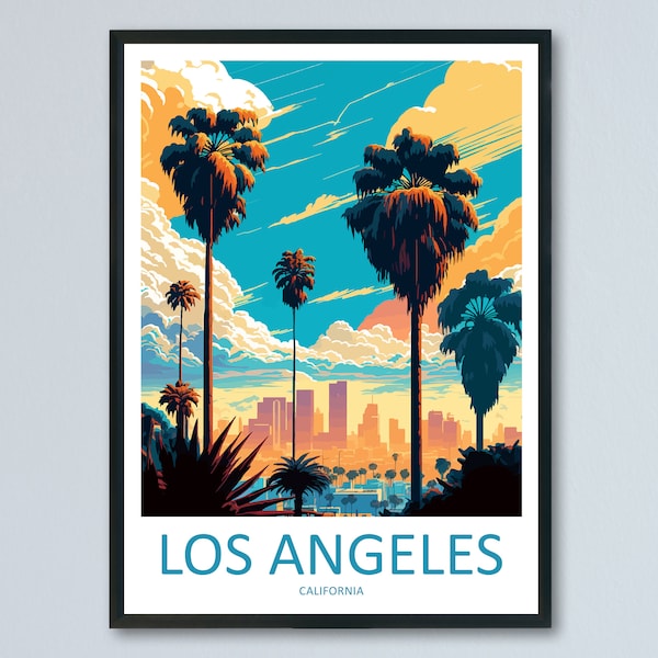 Los Angeles Poster - Etsy