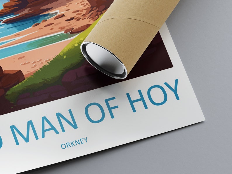 Old Man of Hoy Print Old Man of Hoy Home Decor Landscape Print Old Man ...