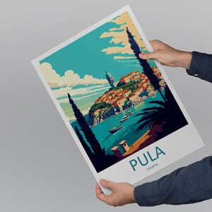 Pula Print Pula Home Decor Art Print Pula Wall Art Croatia Travel ...