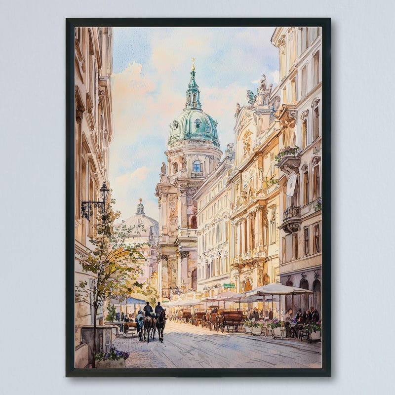 Vienna Painting - Etsy