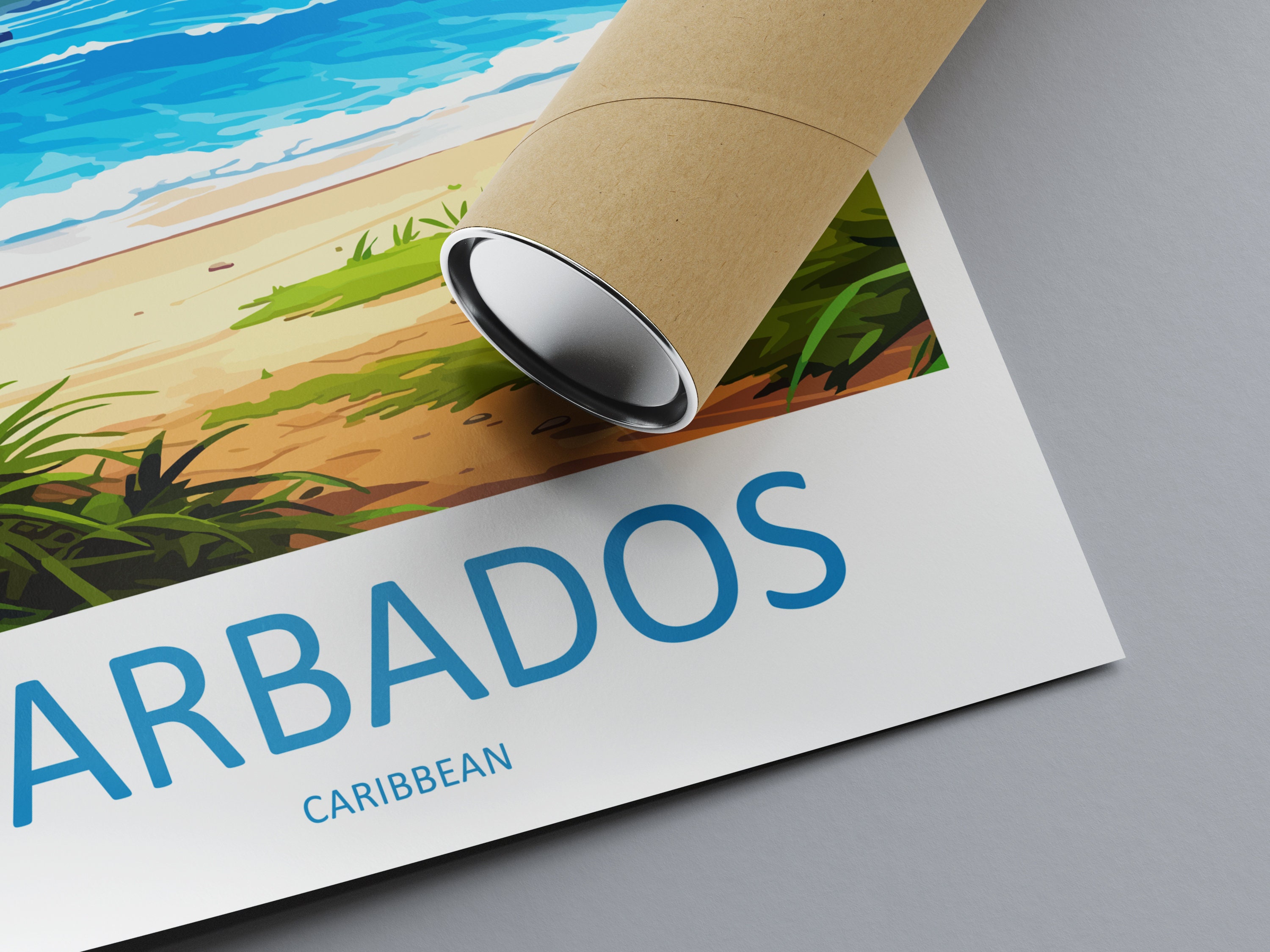 Barbados Travel Print Wall Art Barbados Wall Hanging Home Décor ...