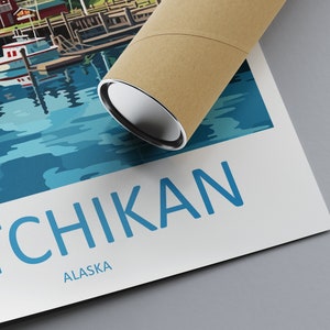 Ketchikan Travel Print Wall Art Ketchikan Wall Hanging Home Décor ...