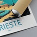 Trieste Travel Print Wall Art Trieste Wall Hanging Home Décor Trieste ...