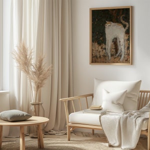 Pierre Bonnard Print - the White Cat Painting - Le Chat Blanc Art Print ...