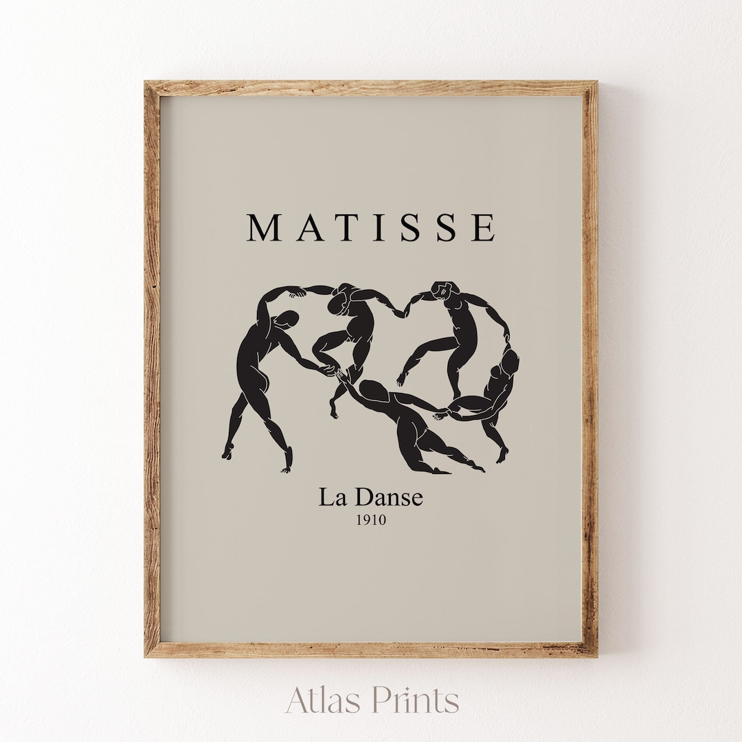 Henri Matisse Print Matisse Dance Poster the Dance Exhibition Poster ...