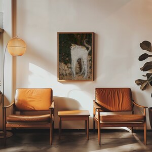 Pierre Bonnard Print - the White Cat Painting - Le Chat Blanc Art Print ...