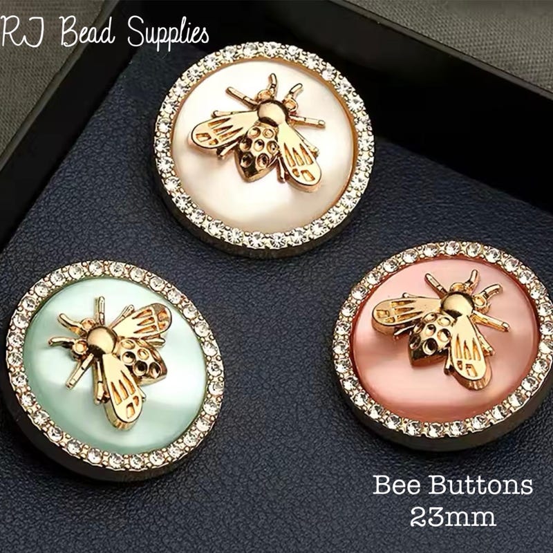 Bee Buttons - Etsy