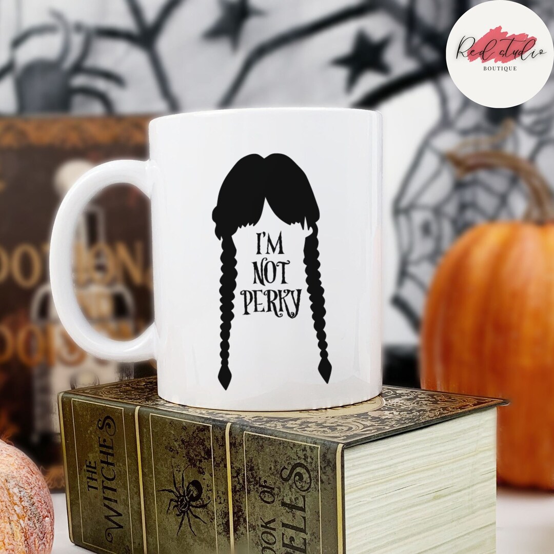 Wednesday Addams Mug, Wednesday Addams Gift, Wednesday Mug, Addams ...