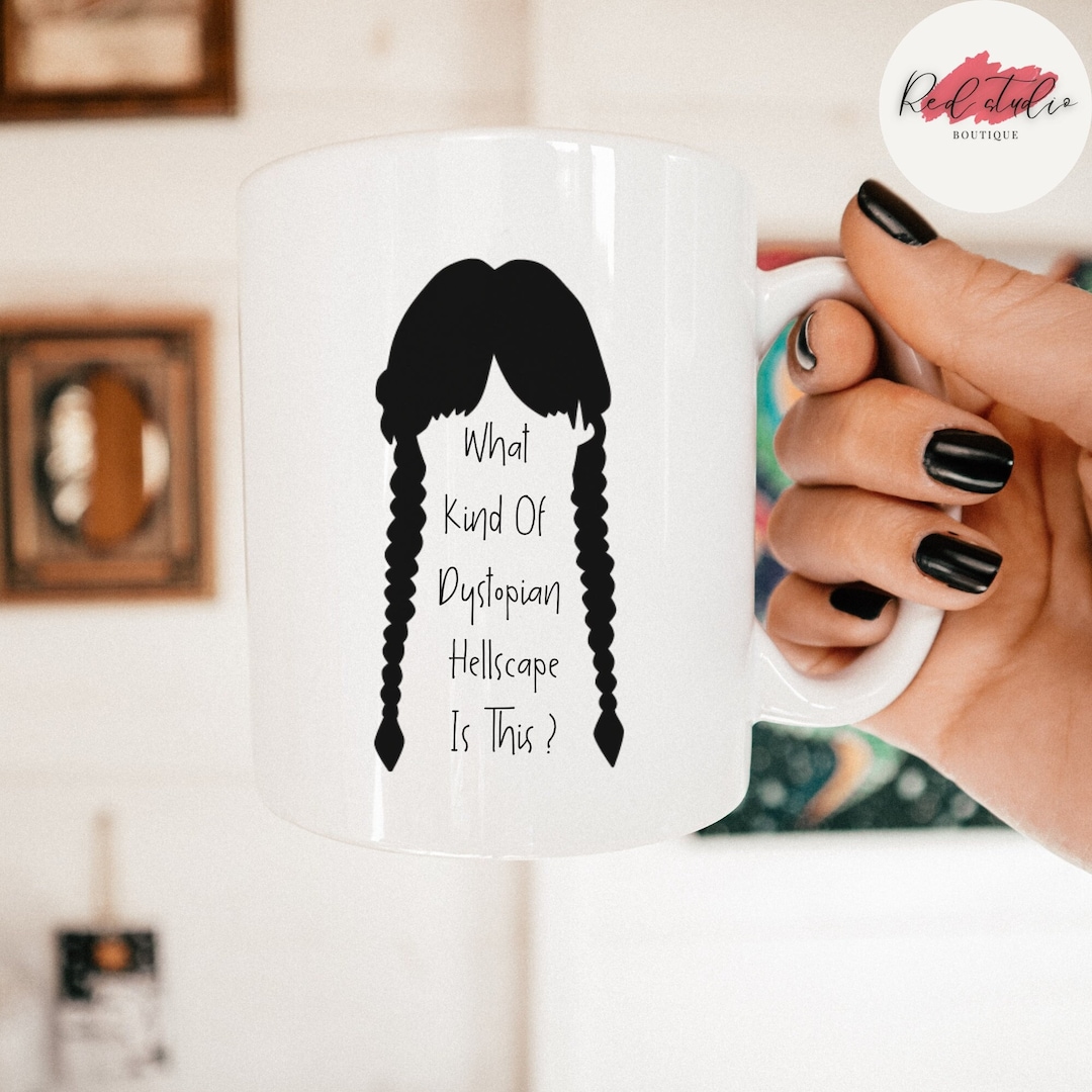 Wednesday Addams, Wednesday Mug, Wednesday Addams Cup, Addams Family ...