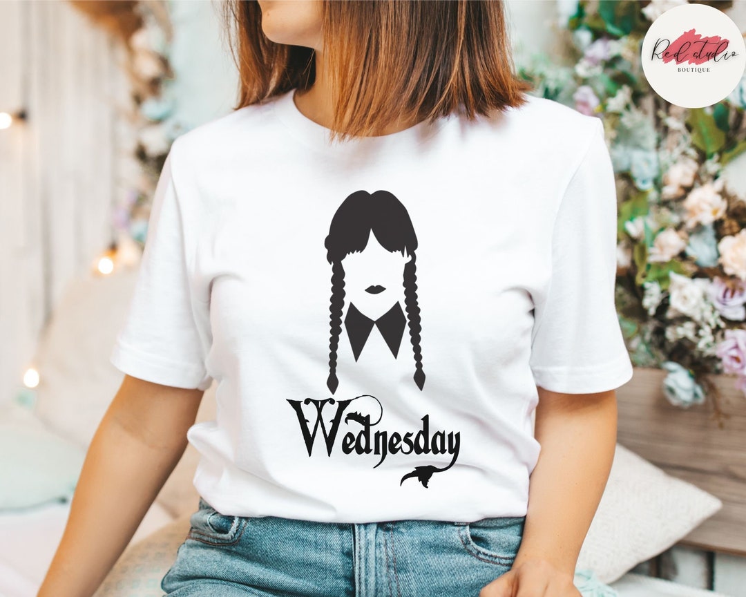 Wednesday Addams Gift, Wednesday Addams Shirt, Wednesday Shirt, Addams ...