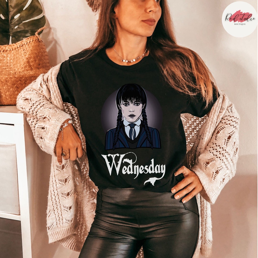 Wednesday Addams Gift, Wednesday Addams Shirt, Wednesday Shirt, Addams ...