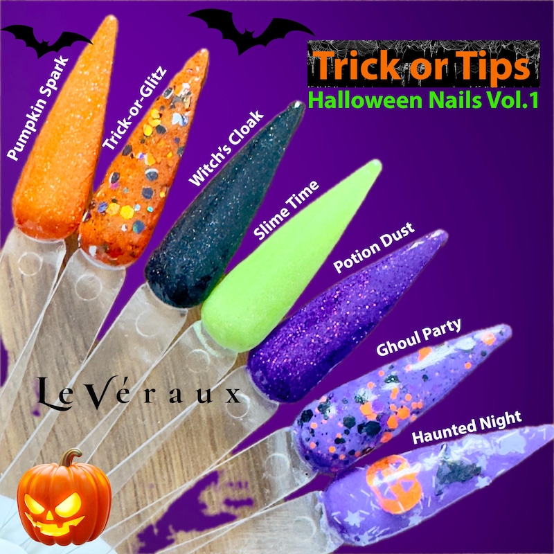 Halloween Nail Dips - Etsy UK