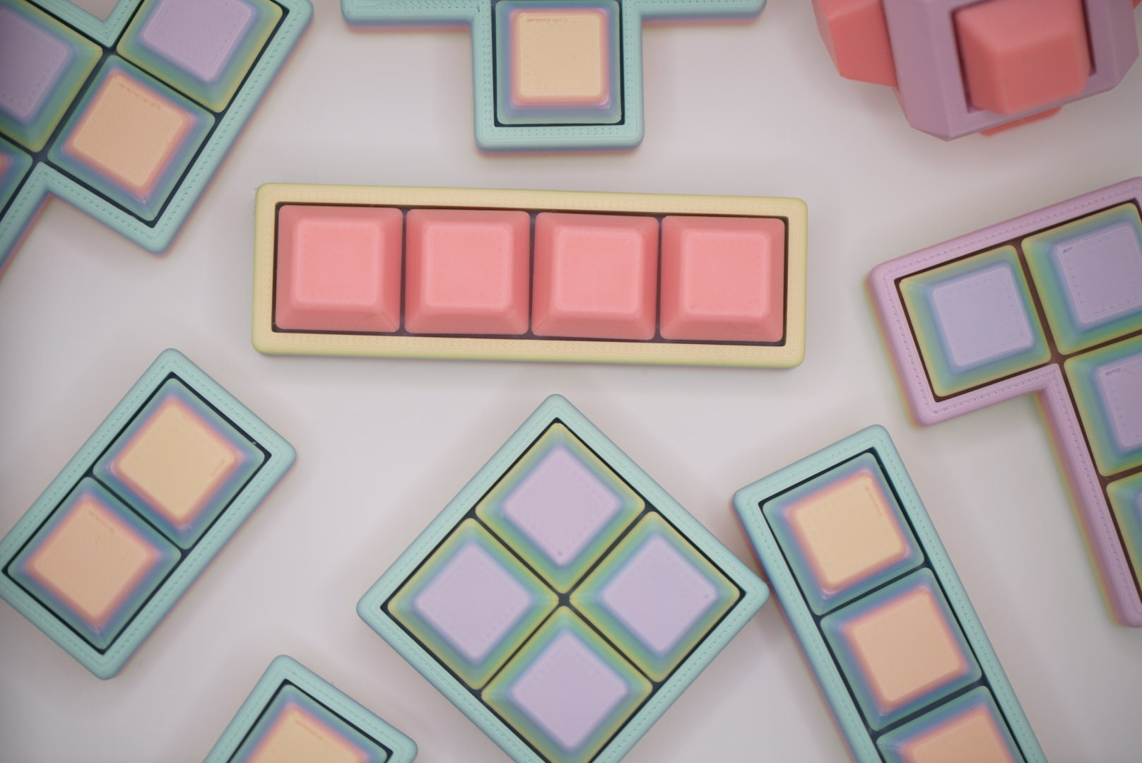 Keyboard Fidget Toy With Lights - Etsy