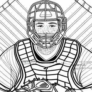 Printable Baseball Coloring Pages. Instant Download PDF. 20 Pages. Kids ...