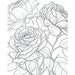 Over 100 Flowers Coloring Book Pages. Printable PDF Downloads. for ...