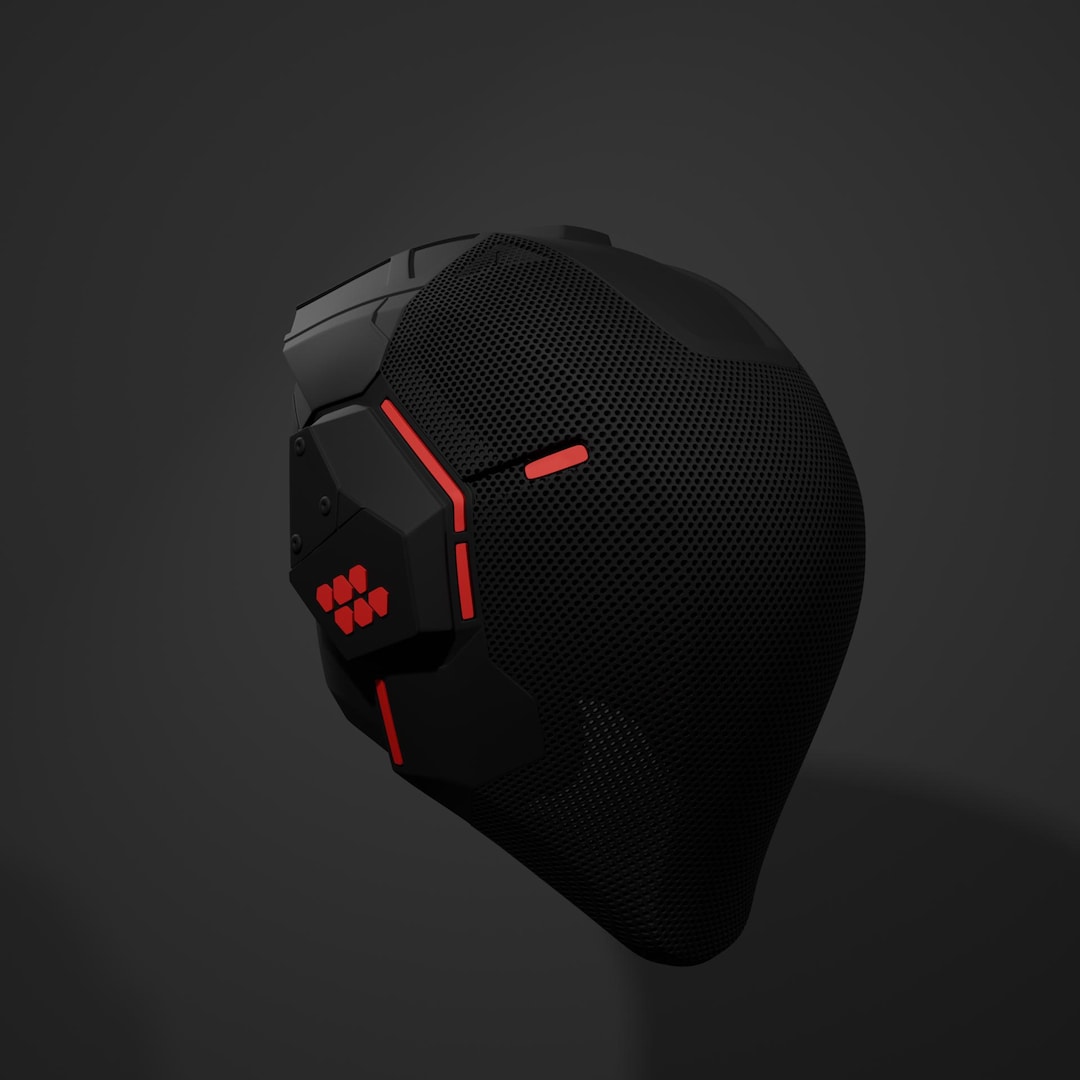 Tron Ares Cosplay Helmet, 3D Printed PLA Costume - Etsy