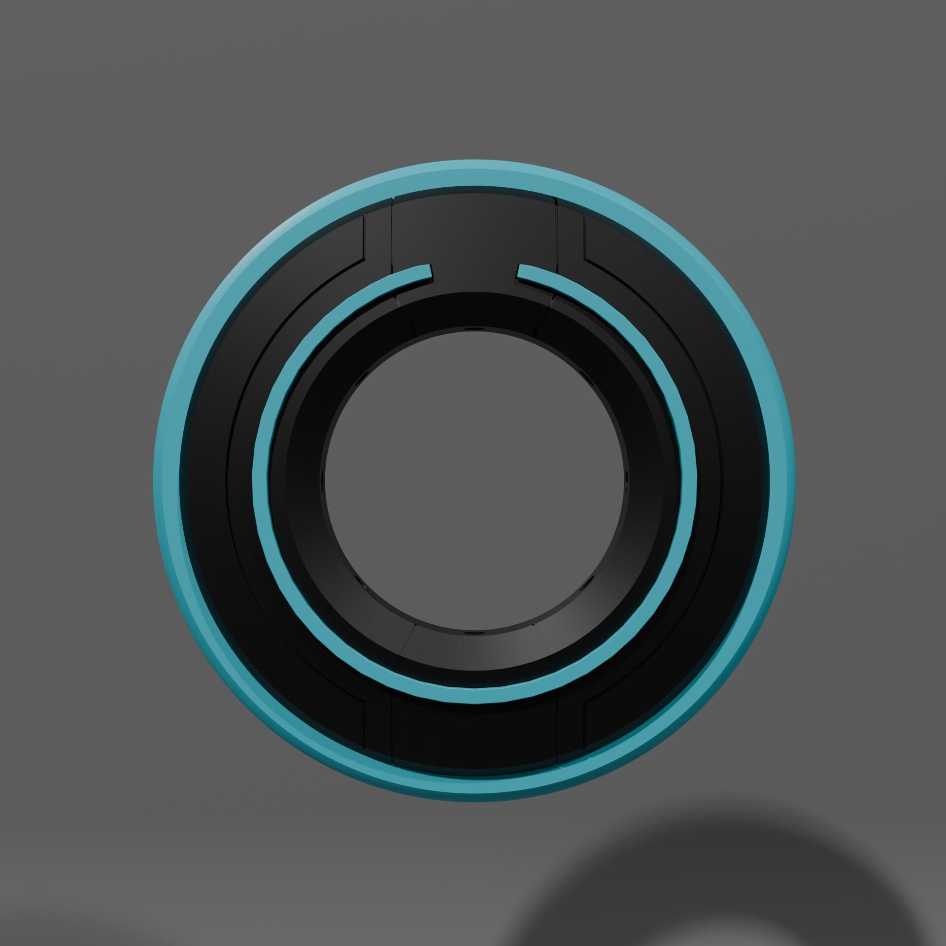 3D Printed Tron Disc: Sci-fi Cosplay Costume Prop - Etsy