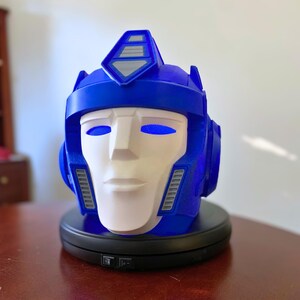 3D Printed Optimus Prime Helmet: Transformers Cosplay Mask - Etsy