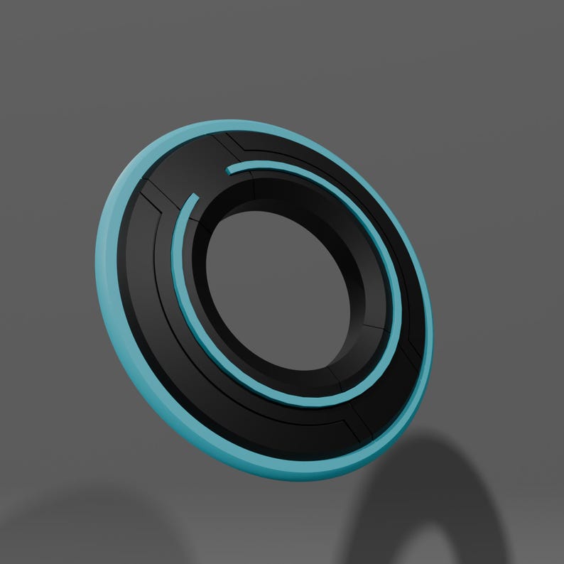 3D Printed Tron Disc: Sci-fi Cosplay Costume Prop - Etsy