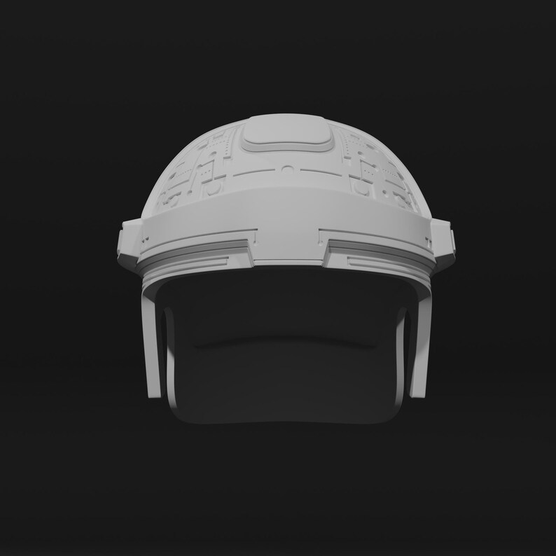 3D Printed Tron Helmet: 1982 Cosplay Prop - Etsy