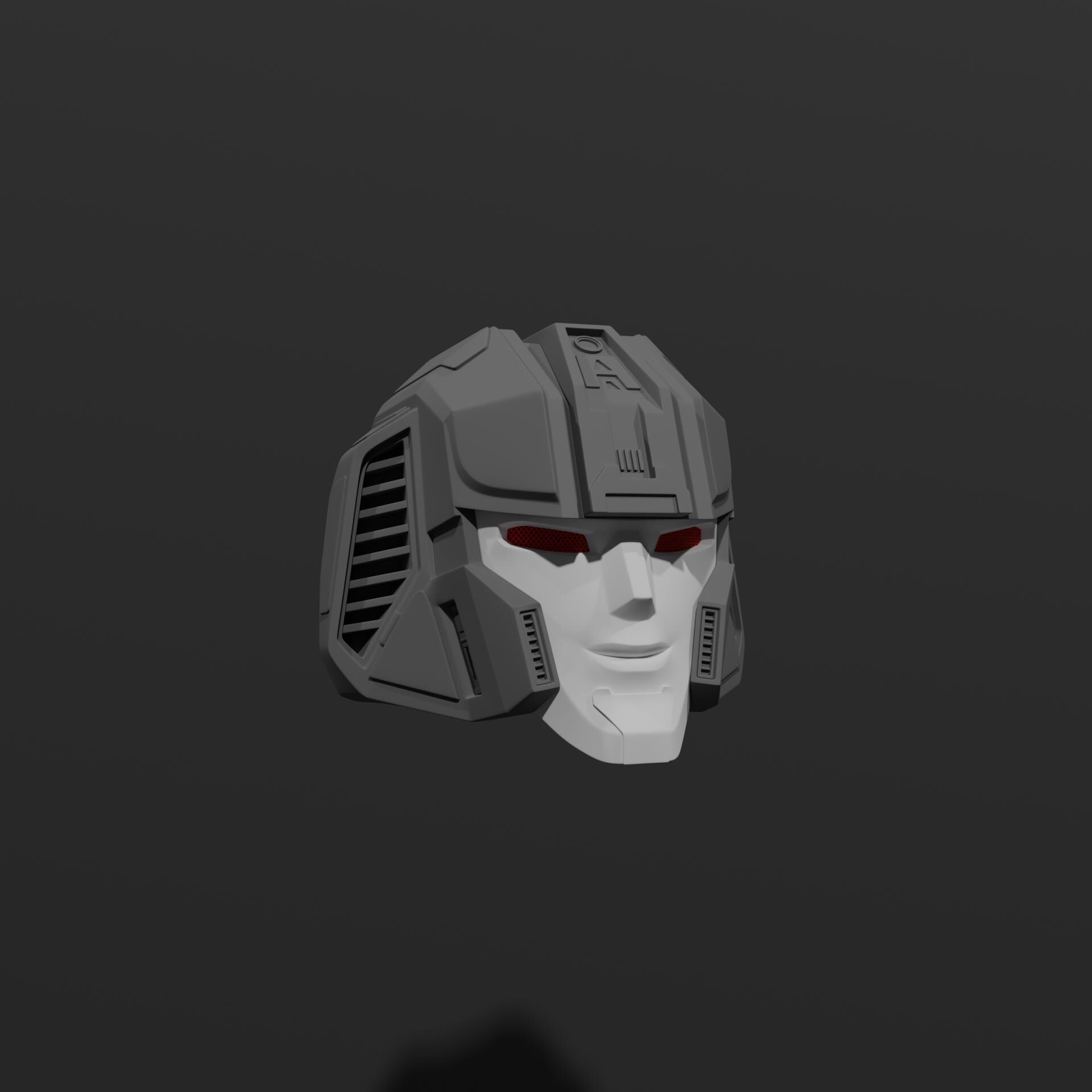 3D Printed Starscream Helmet: Transformers Cosplay Mask - Etsy