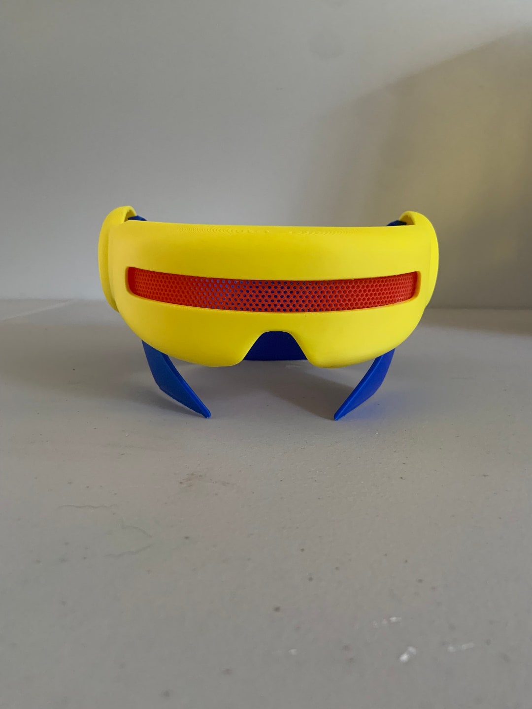 3D Printed Cyclops Visor & Back, X-men Mask, Cosplay Accessory ...