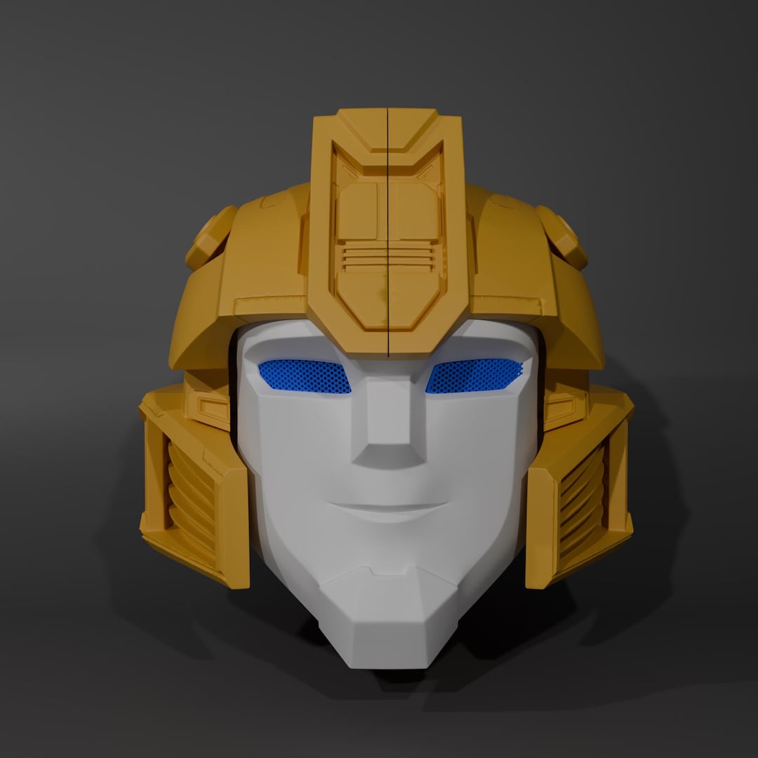 Bumblebee Helmet, 3D Printed, Bumblebee Mask, Transformers One B-127 ...