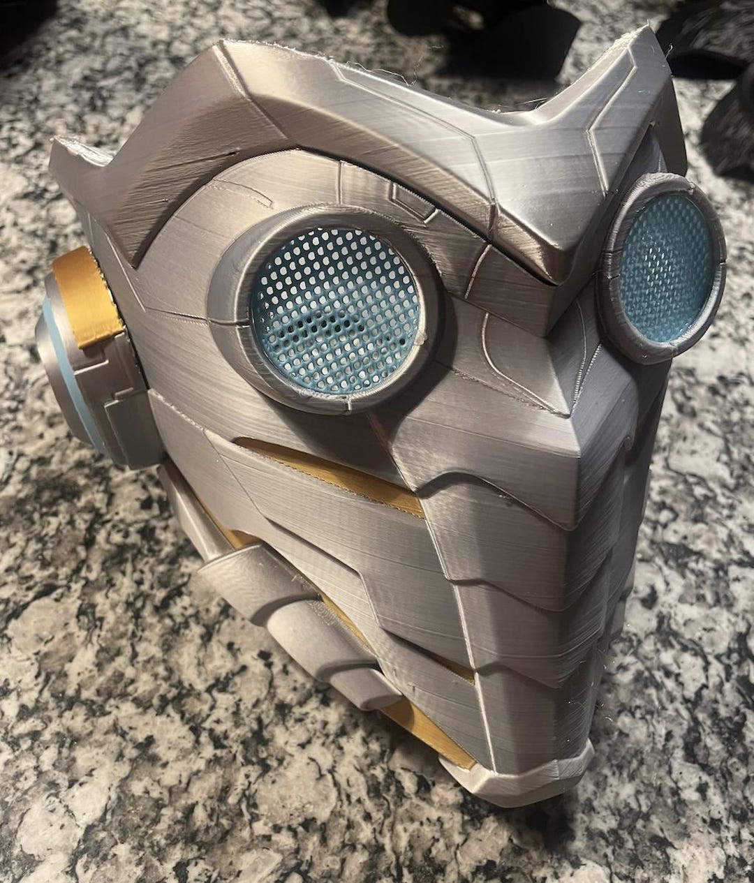 3D Printed Star Lord Mask: Guardians of the Galaxy Cosplay - Etsy