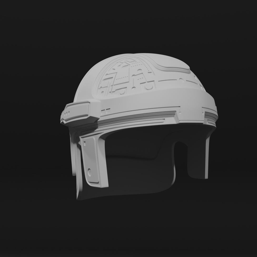 3D Printed Tron Helmet: 1982 Cosplay Prop - Etsy