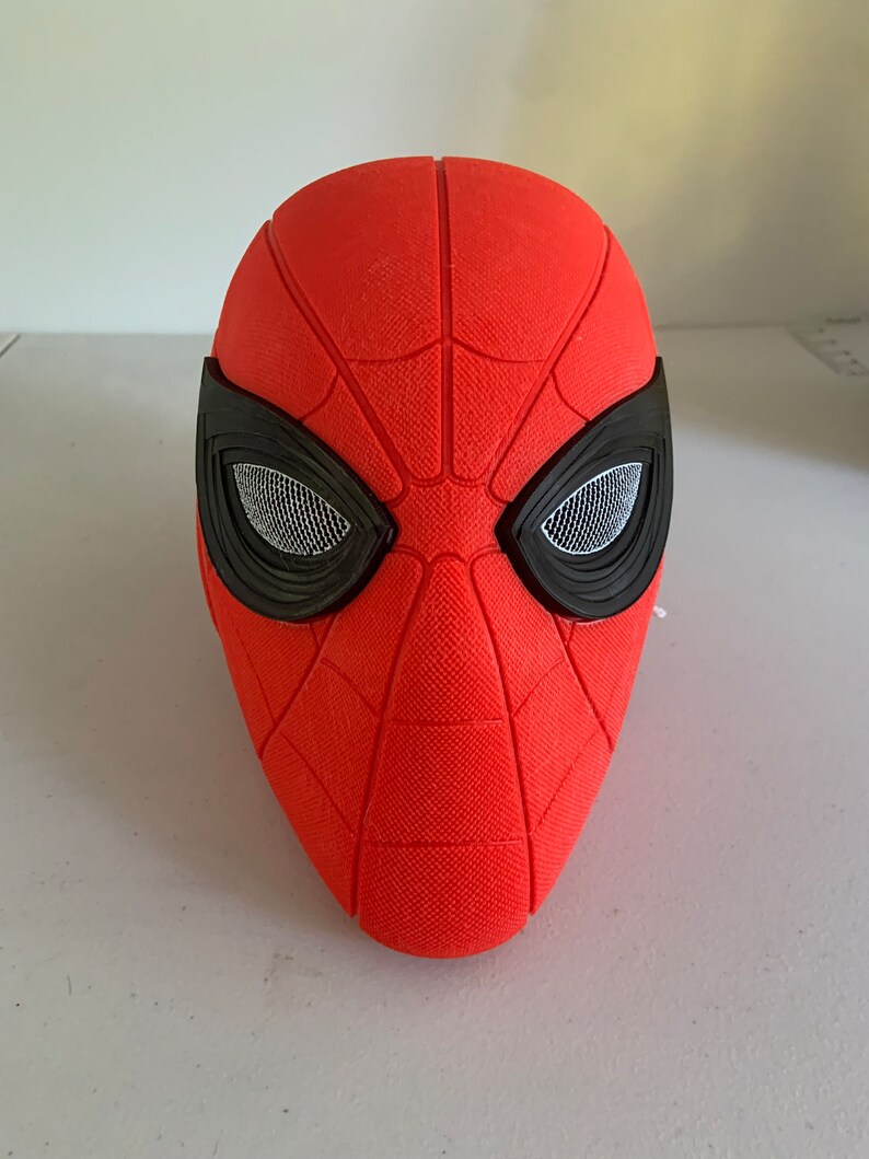 3D Printed Spiderman Helmet for Cosplay Customizable, High-quality Mask ...