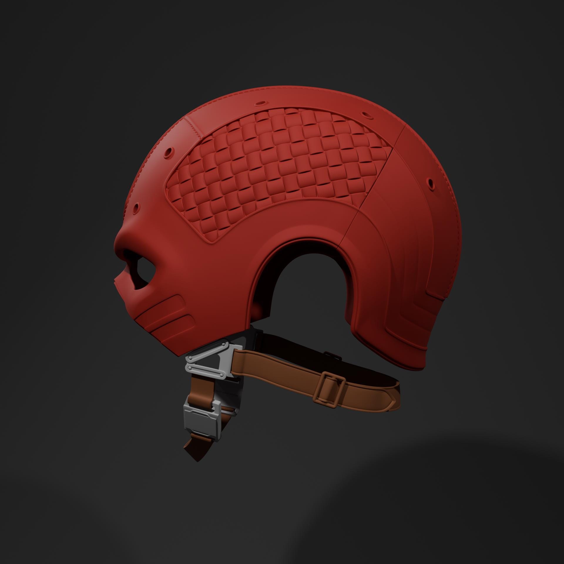 Red Guardian Helmet, Thunderbolts Helmet, Marvel Helmet, Cosplay, Red ...
