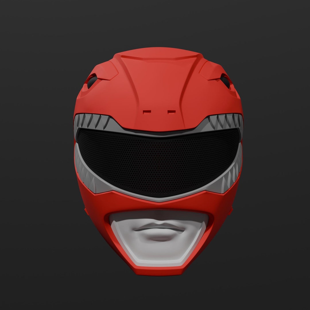 Power Ranger Helmet, Red Ranger Helmet, Original Power Ranger, Original ...