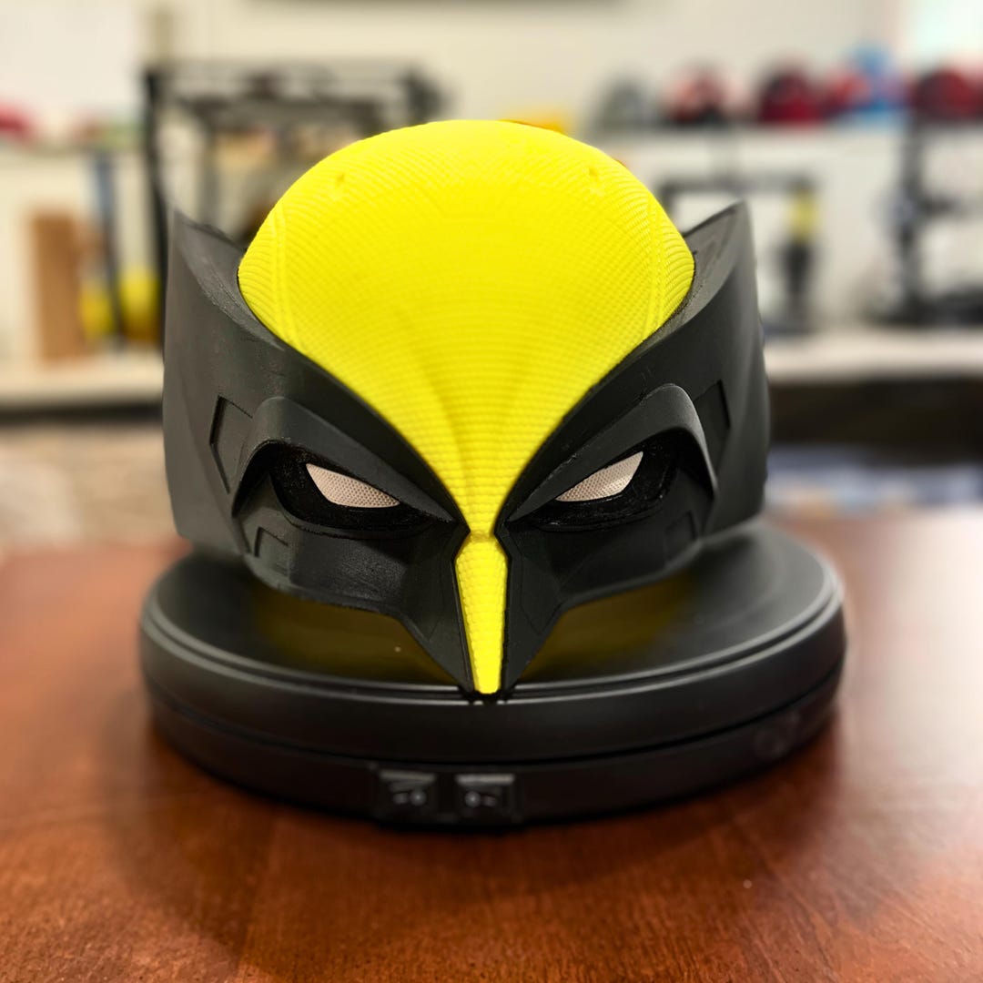 3D Printed Wolverine Mask: Full Size Cosplay Helmet - Etsy