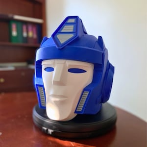 3D Printed Optimus Prime Helmet: Transformers Cosplay Mask - Etsy