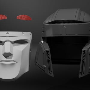 3D Printed Megatron Helmet: Transformers Cosplay, Customizable Fit - Etsy