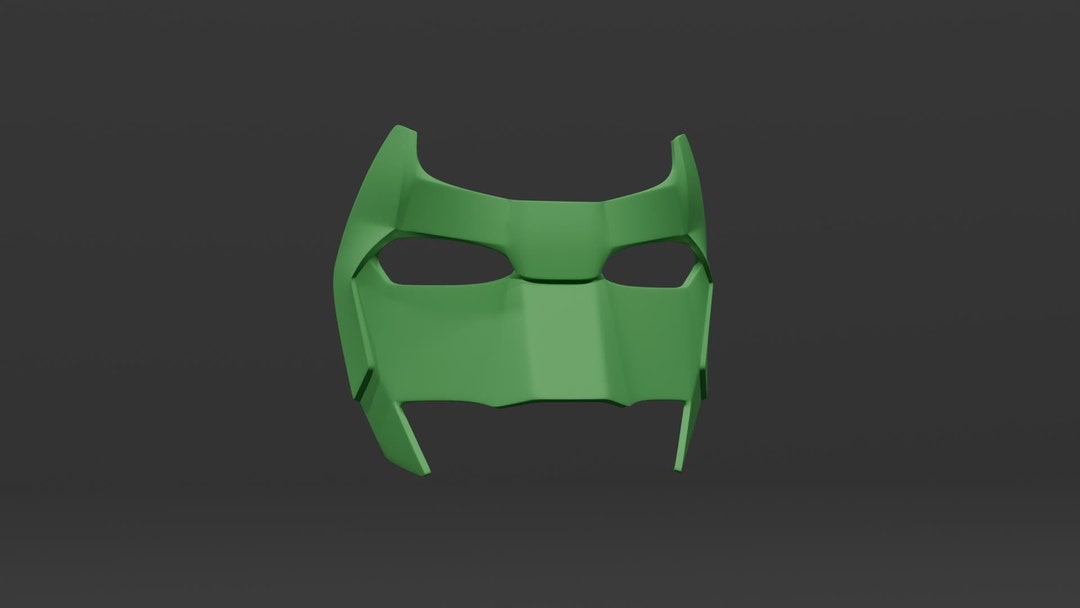 Green Lantern Mask, Kyle Rayner Green Lantern Cosplay, DC Green Lantern ...